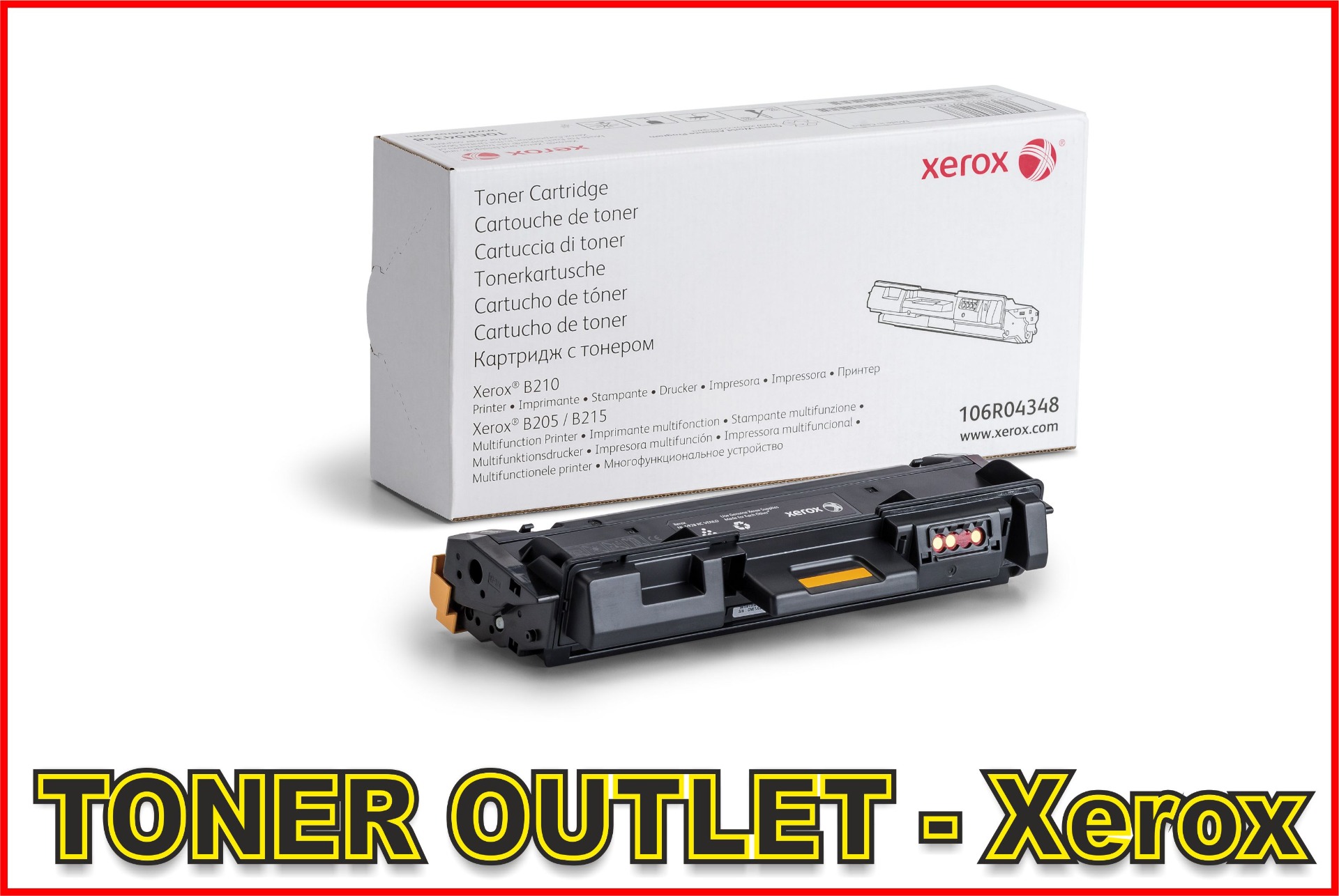 XEROX B205 / XEROX B210 / XEROX B215 / XEROX 106R04348 Zamjenski Toner